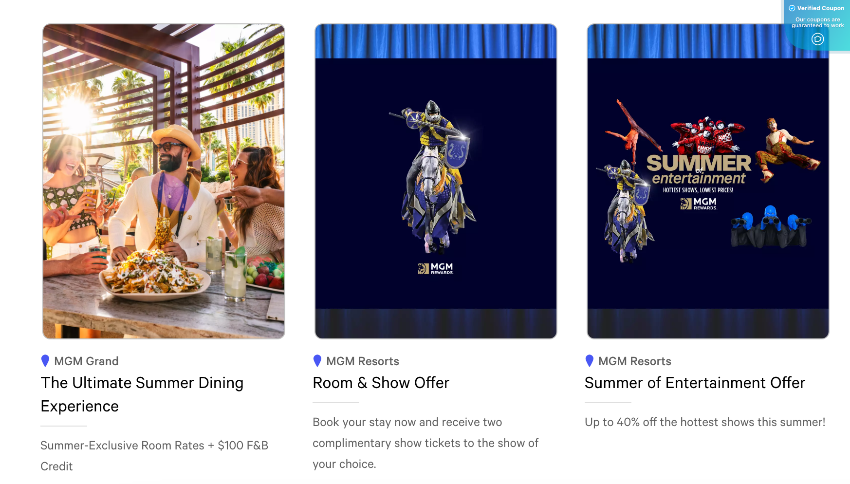 Save up to 10% with MGM Grand Promo Codes in Sep 2025