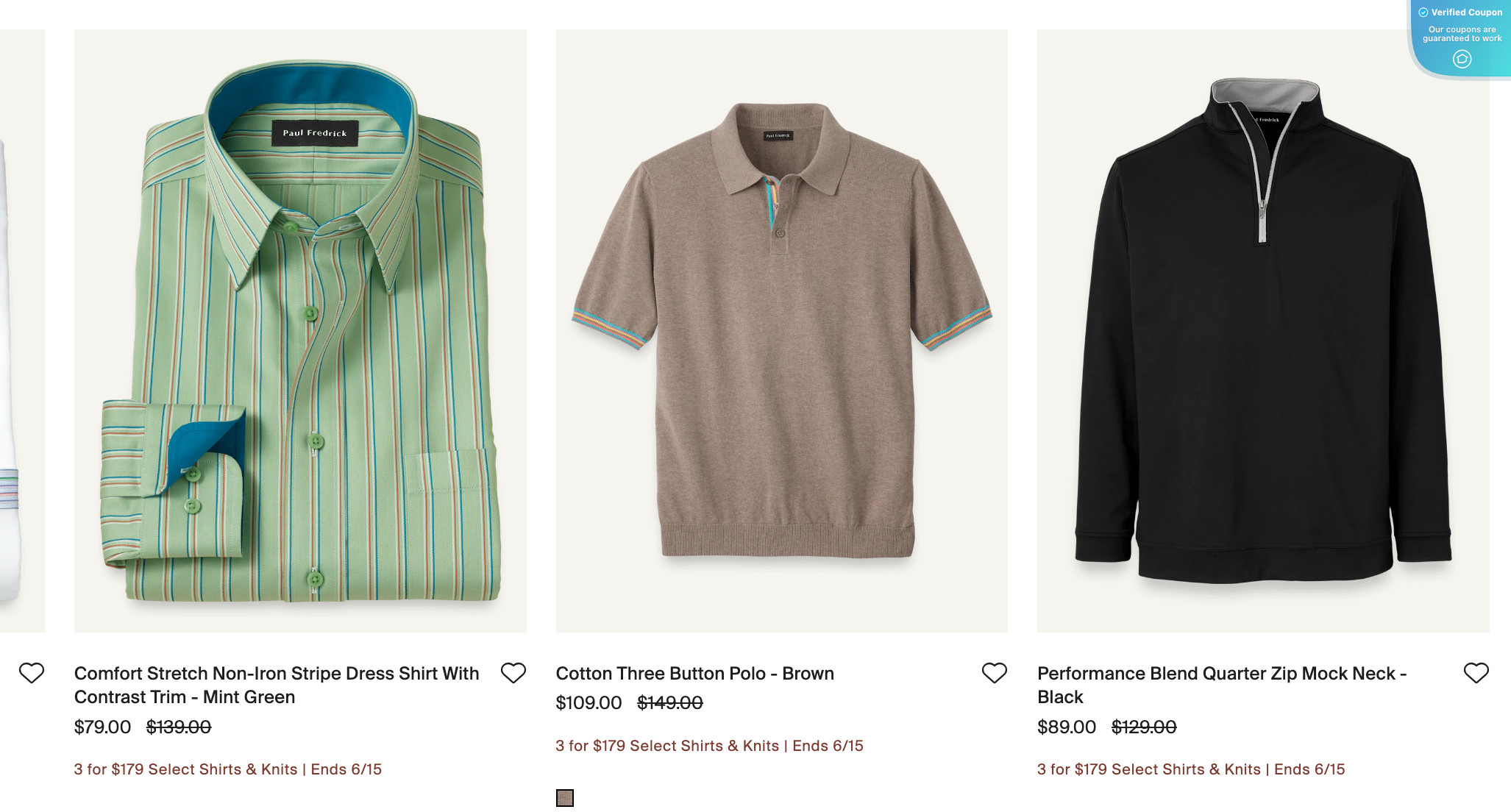 30% Off + Paul Fredrick Coupons & Promo Codes – Aug 25