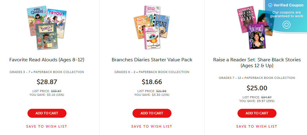20% Off + Scholastic Coupons & Promo Codes – June 2025
