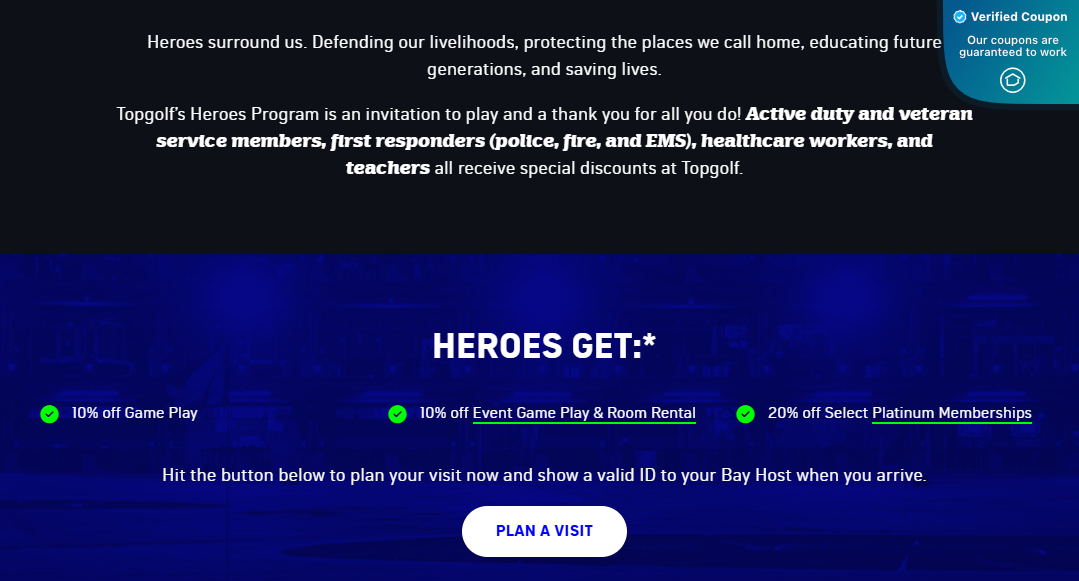 Topgolf - Verified Coupons + 1 Promo Code for June 2025