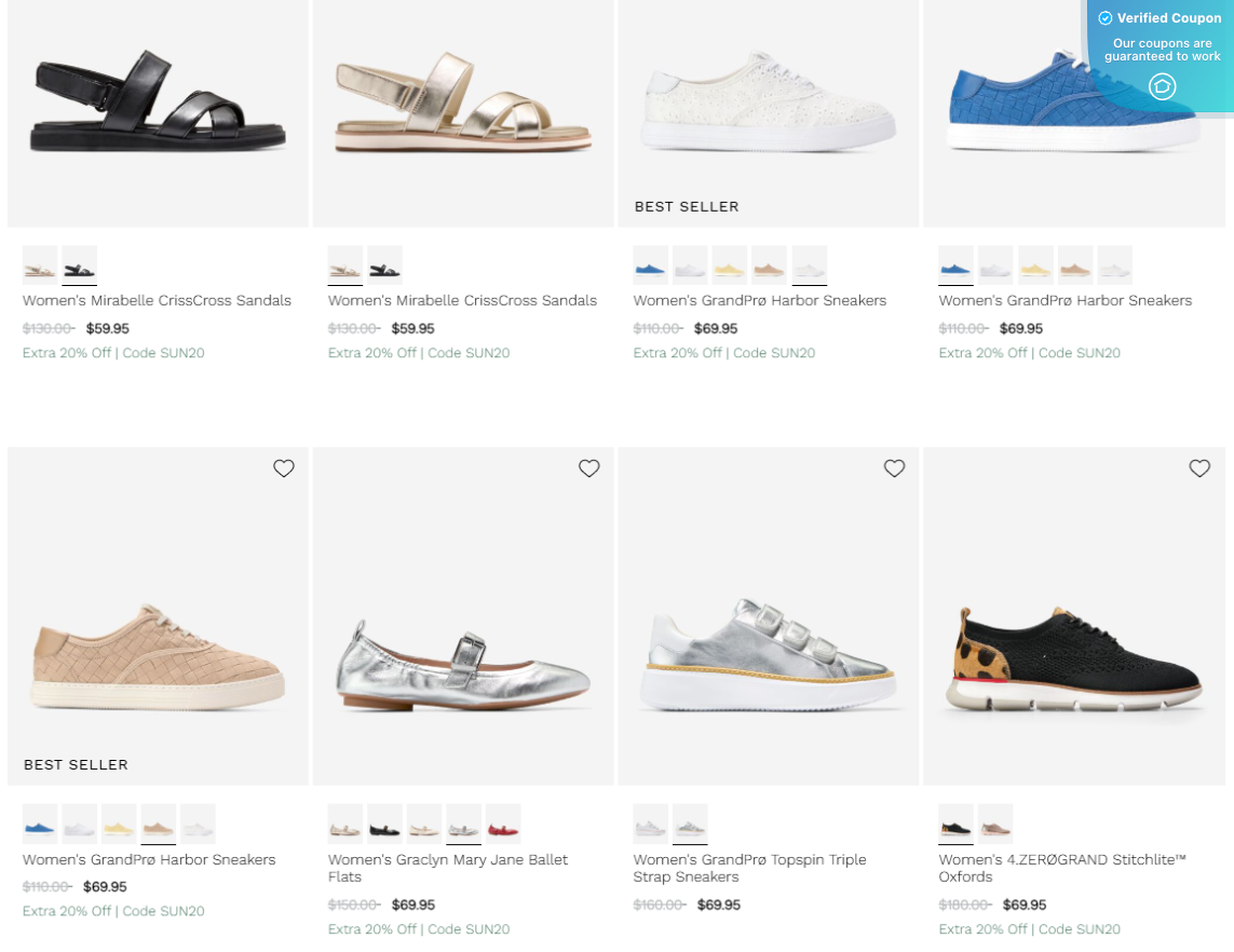 Cole Haan Coupons - Up to 15% Off (No Codes Needed)