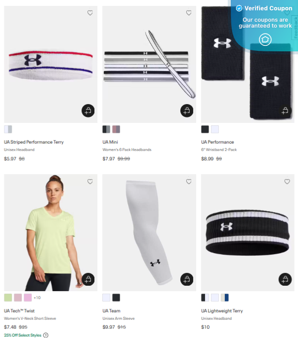 26 Under Armour Coupons & Promo Codes for June 2025