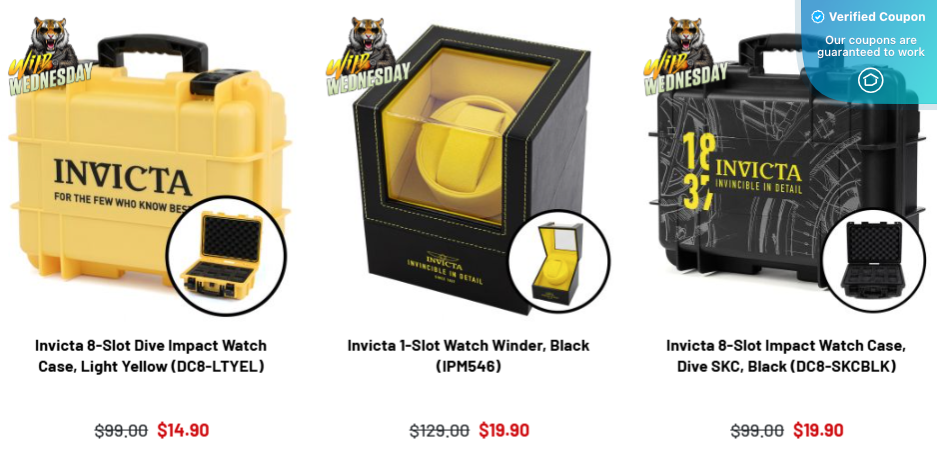 Invicta - Verified Coupons + 1 Promo Code for July 2025