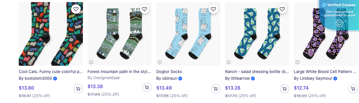 Redbubble - Verified Coupons + Promo Code for June 2025