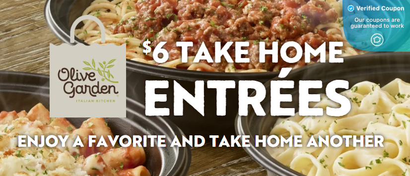 Olive Garden Deals - Use our Promo Code for June 2025