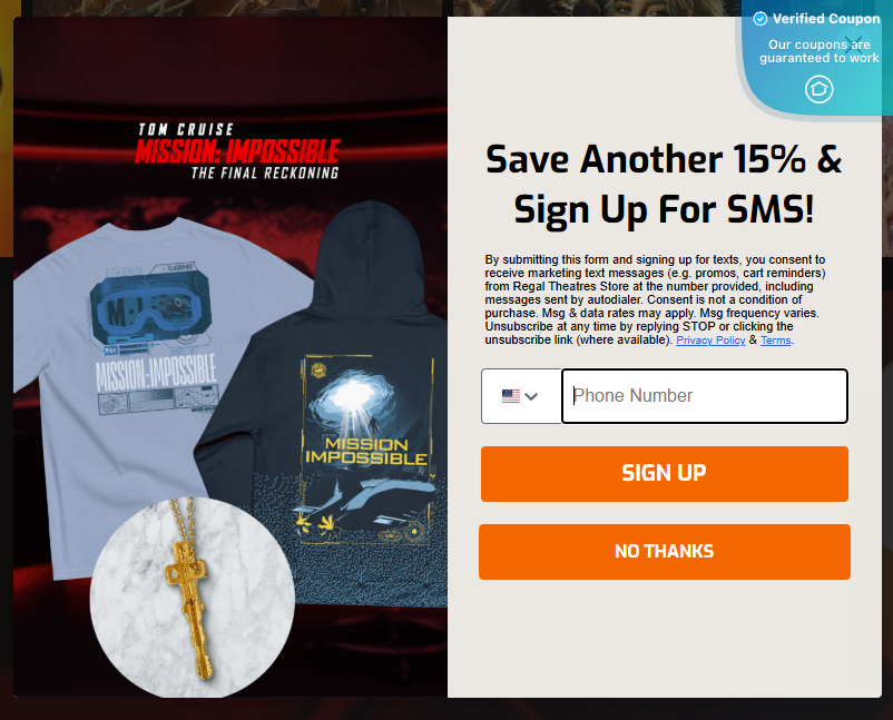 Regal Cinemas - Coupons & Promo Code for July 2025