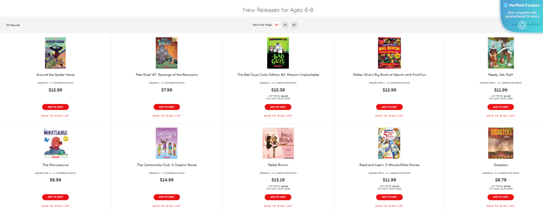 Scholastic Verified Promo Codes - Slash up to 15% Off