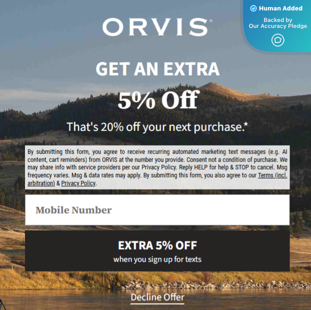 Orvis - Verified Coupons + 1 Promo Code for June 2025