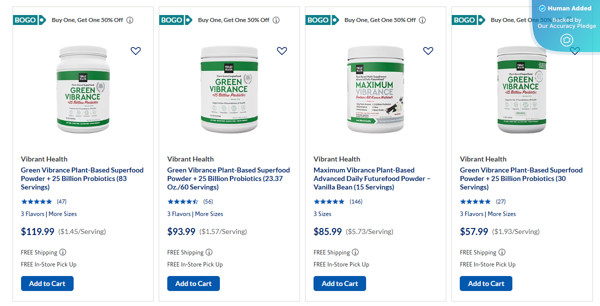 Vitamin Shoppe Verified Promo Codes - Get up to 15% Off