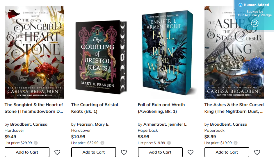 Book Outlet Coupons - Up to $5 Off (No Codes Needed)