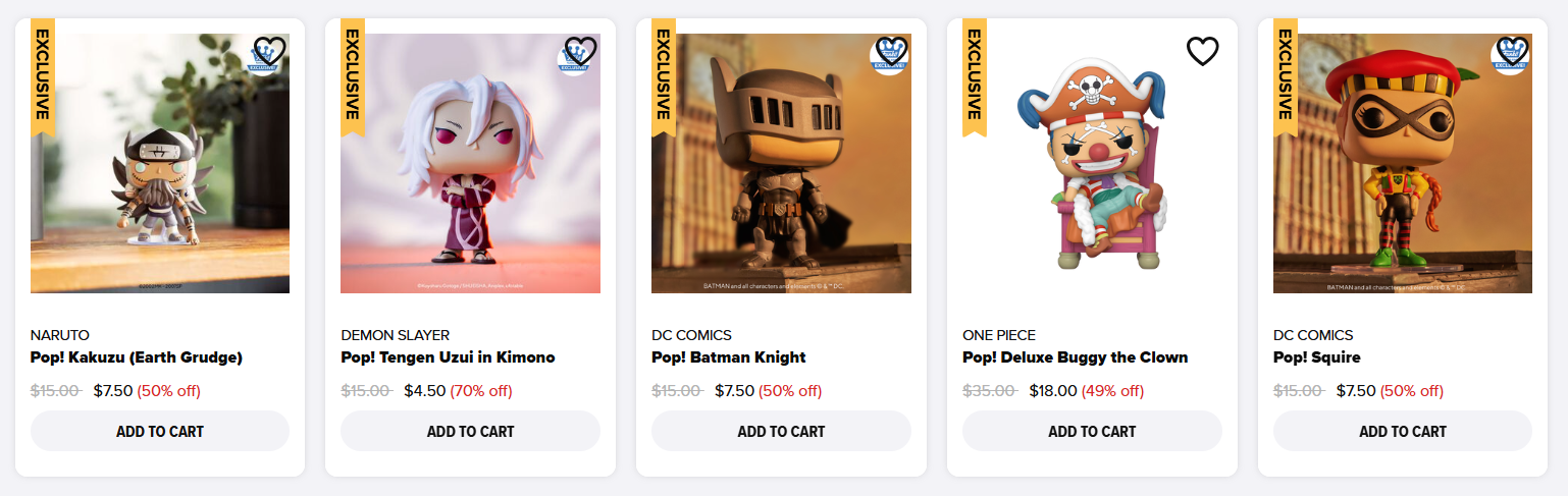 Funko - Verified Coupons + Discount Code for July 2025