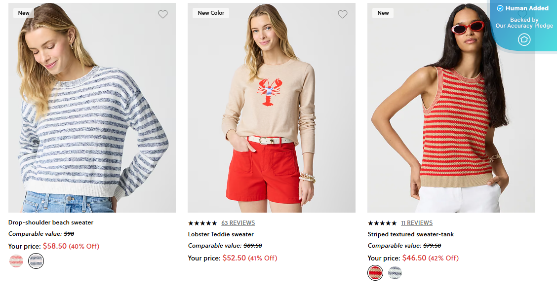 56 J.Crew Factory Coupons & Promo Codes for July 2025