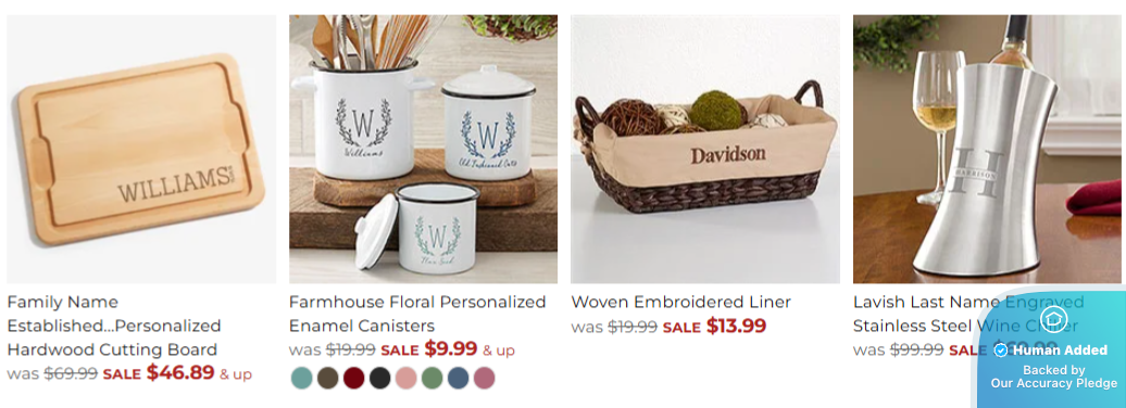 25% Off + Personalization Mall Coupons & Promo Codes