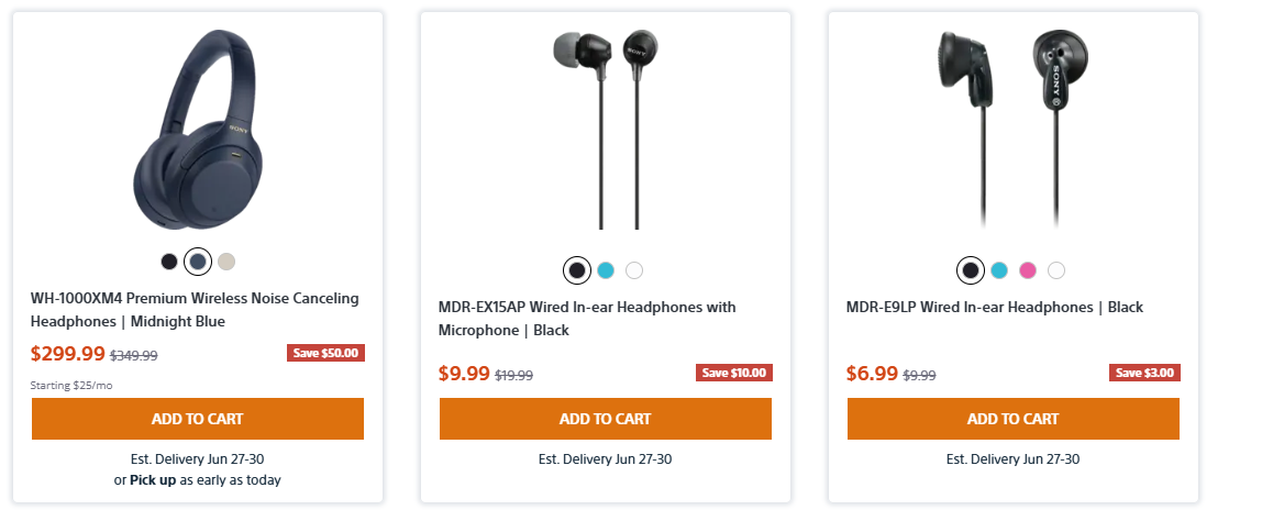 Sony Coupons - Up to $25 Off (No Codes Needed in July)