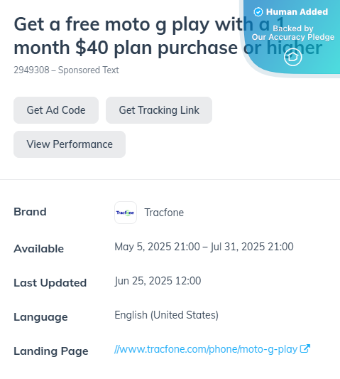 TracFone - Verified Coupons + Promo Code for July 2025