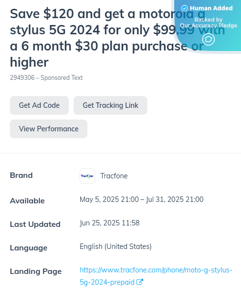 TracFone - Verified Coupons + Promo Code for June 2025
