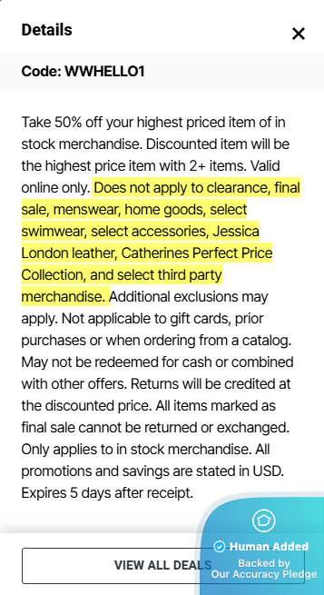 91 Roaman's Coupons & Promo Codes for June 2025