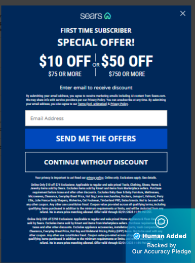 Save up to 15% with Sears Promo Codes in July 2025