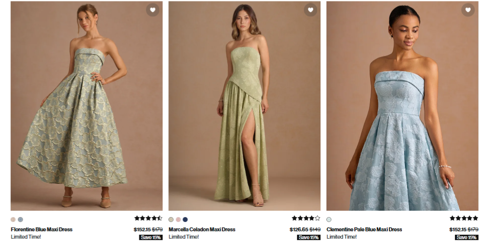 Azazie Verified Promo Codes - Take up to 10% Off (Jul)