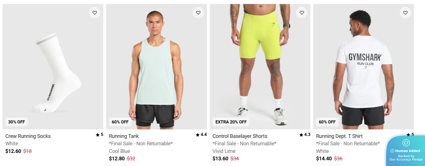 20% Off + Gymshark Coupons & Discount Codes – July 2025