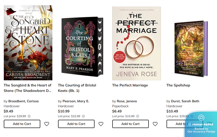 Book Outlet Coupons - Up to $5 Off (No Codes Needed)