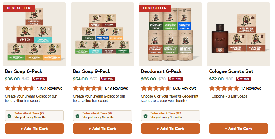 20% Off + Dr. Squatch Coupons & Discount Codes – Jul 25