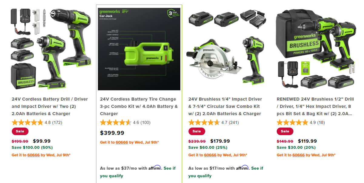 Greenworks Verified Promo Codes - Enjoy up to 15% Off