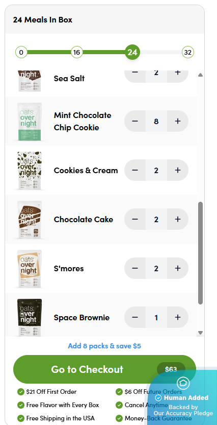 Oats Overnight - Coupons & Discount Code for August 25