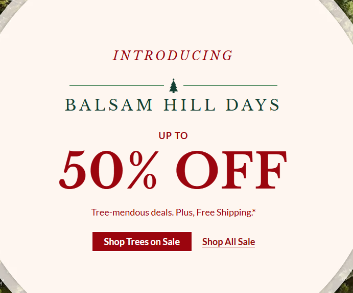 Balsam Hill Verified Promo Codes - Take up to $15 Off