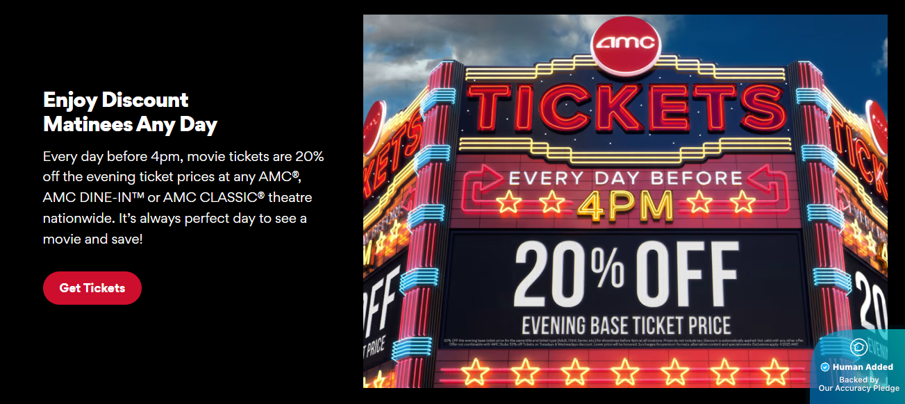 11 AMC Offers & Deals: Verified Savings in Jul 25