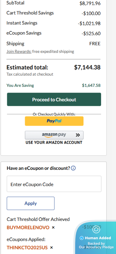 Save up to $100 with Lenovo Promo Codes in July 2025