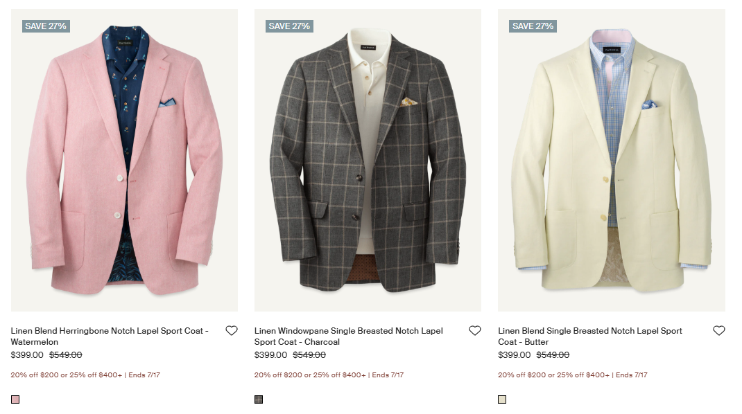 30% Off + Paul Fredrick Coupons & Promo Codes – July 25