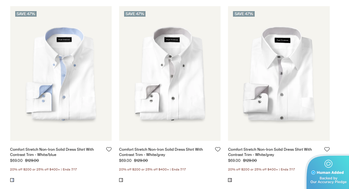 30% Off + Paul Fredrick Coupons & Promo Codes – July 25