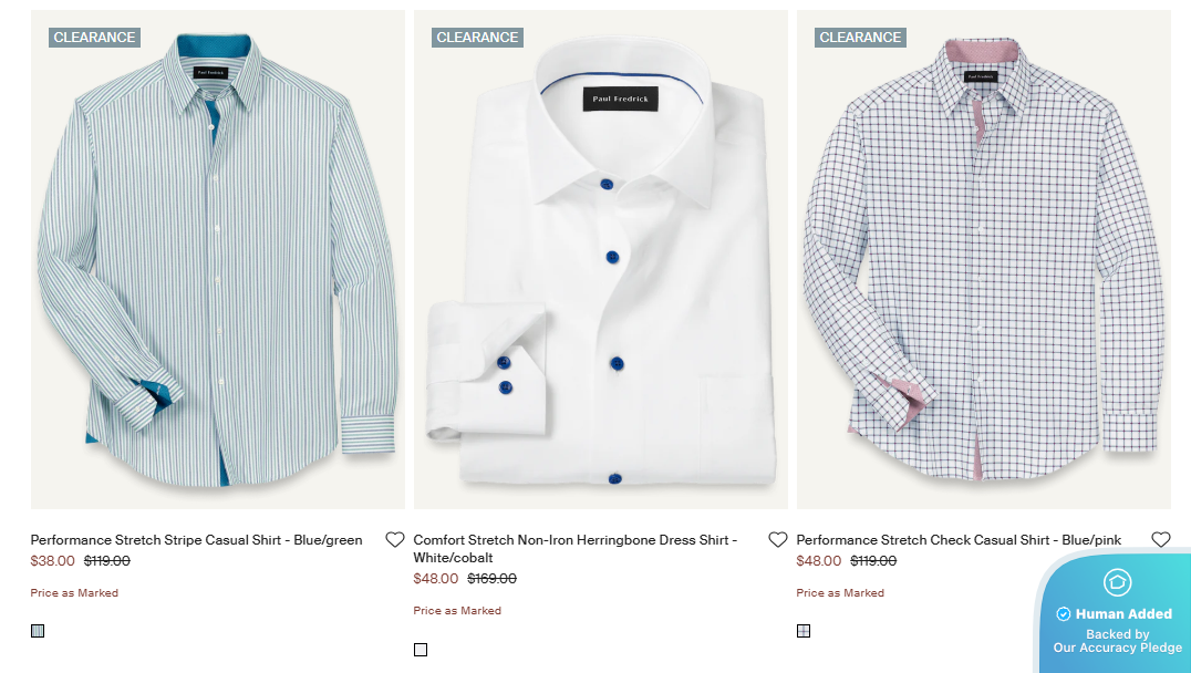 30% Off + Paul Fredrick Coupons & Promo Codes – July 25