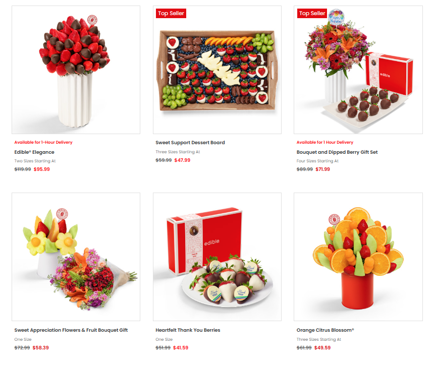$10 Off + Edible Arrangements Coupons & Promo Codes