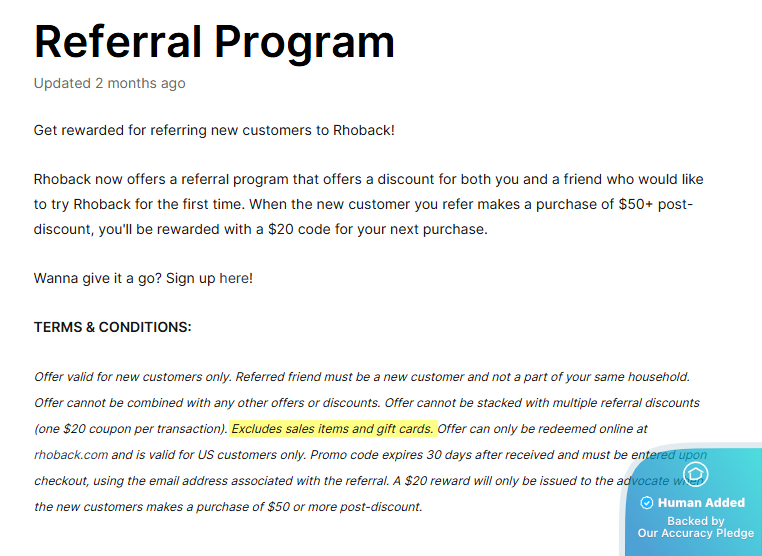 20% Off + Rhoback Coupons & Discount Codes – Sep 2025