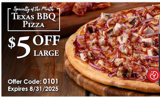 Pizza Guys Coupons & Promo Codes for August 2025