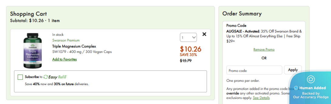 27 Swanson Vitamins Coupons & Promo Codes for August 25