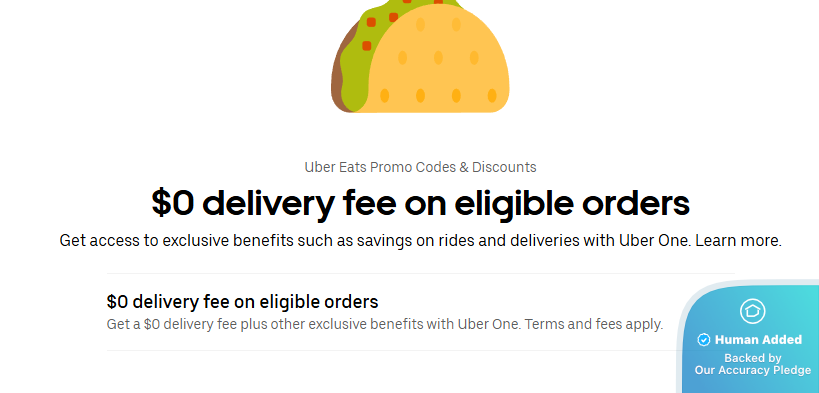 8 Uber Eats Coupons & Promo Codes for August 2025