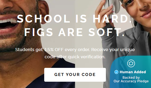 Save up to 15% with FIGS Discount Codes in September 25