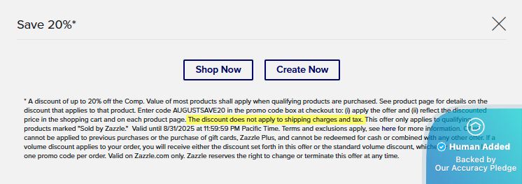 30% Off + Zazzle Coupons & Promo Codes – September 2025