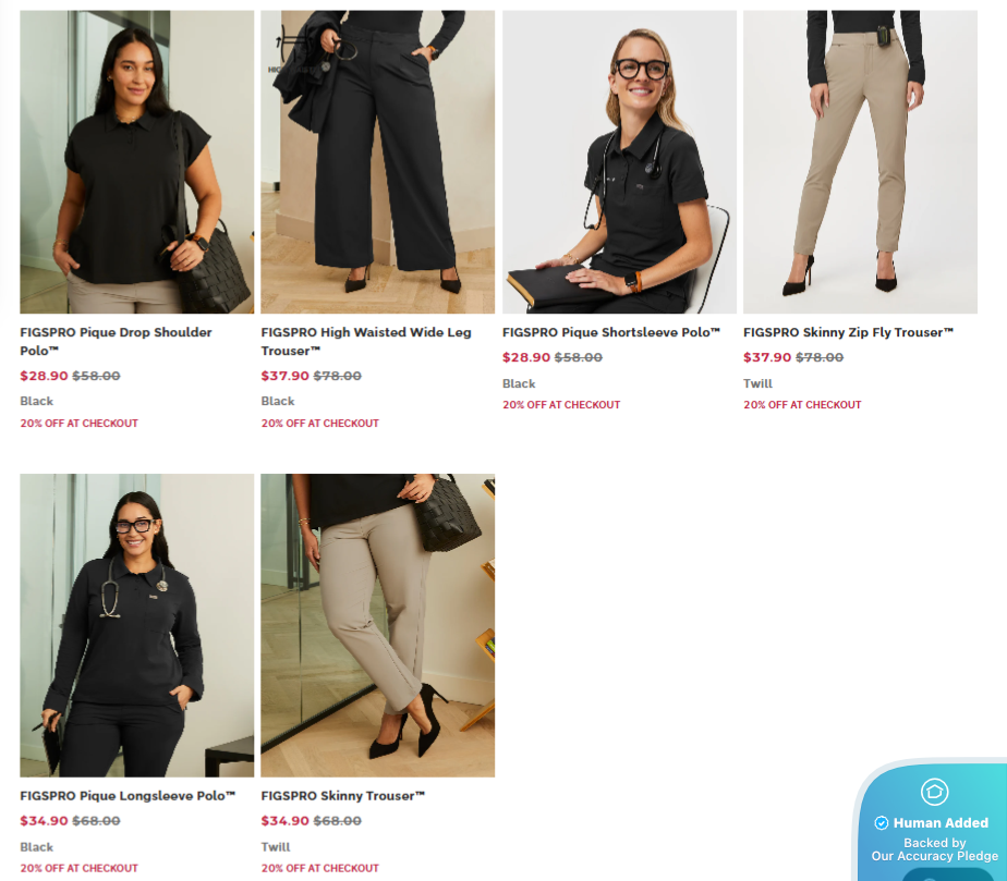 Save up to 15% with Figs Discount Codes in August 2025