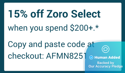 20% Off + Zoro Coupons & Promo Codes – August 2025