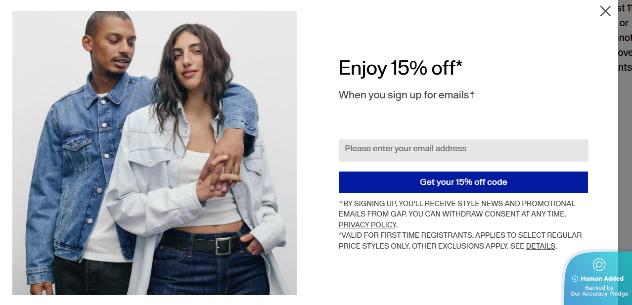 Save up to 10% with Gap Promo Codes in August 2025