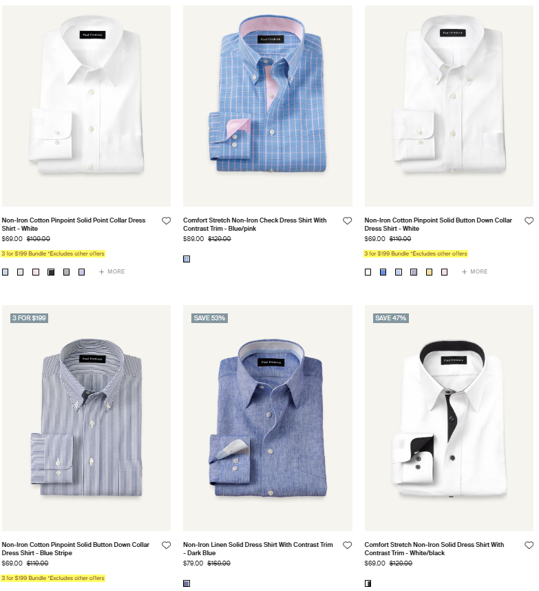 30% Off + Paul Fredrick Coupons & Promo Codes – Aug 25