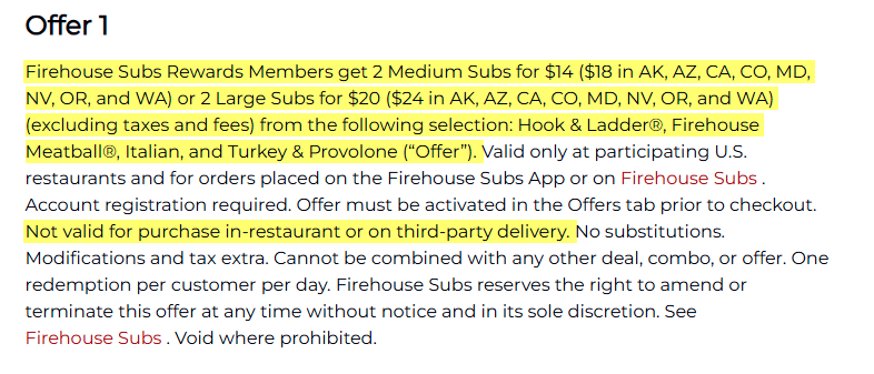 7 Firehouse Subs Deals – Instantly Save Today (Sep 25)