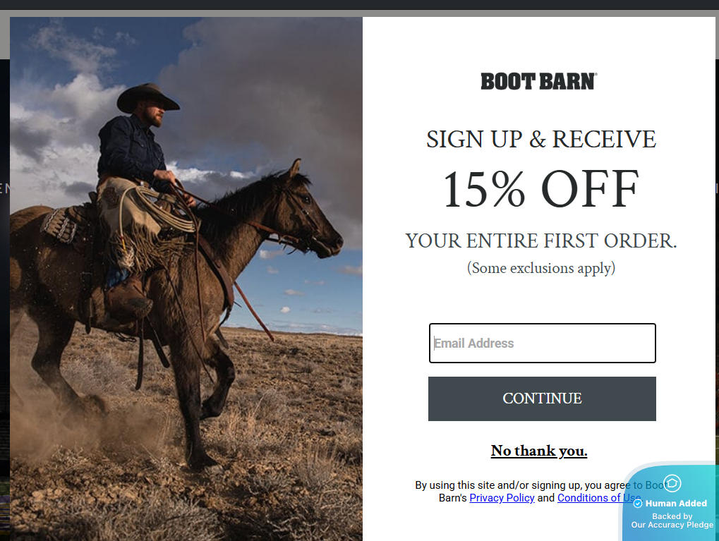 Boot Barn Verified Promo Codes - Save up to 15% Off