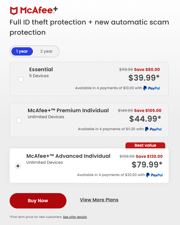 McAfee Deals – Save Now (No Codes Needed in Sep 2025)