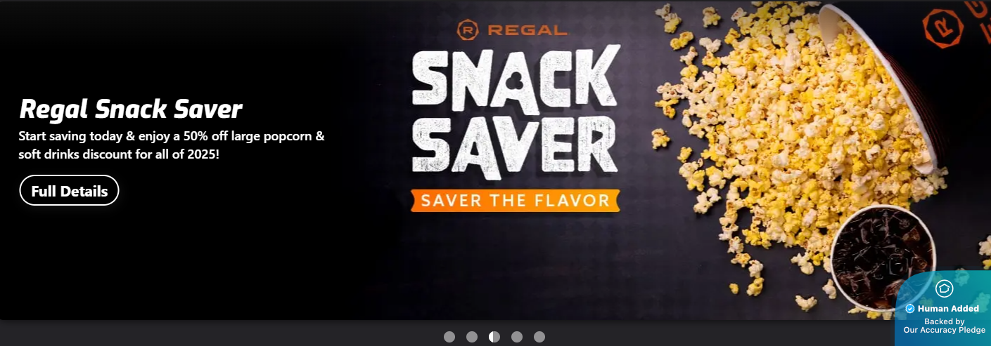 15 Regal Cinemas Offers & Deals: Verified Savings