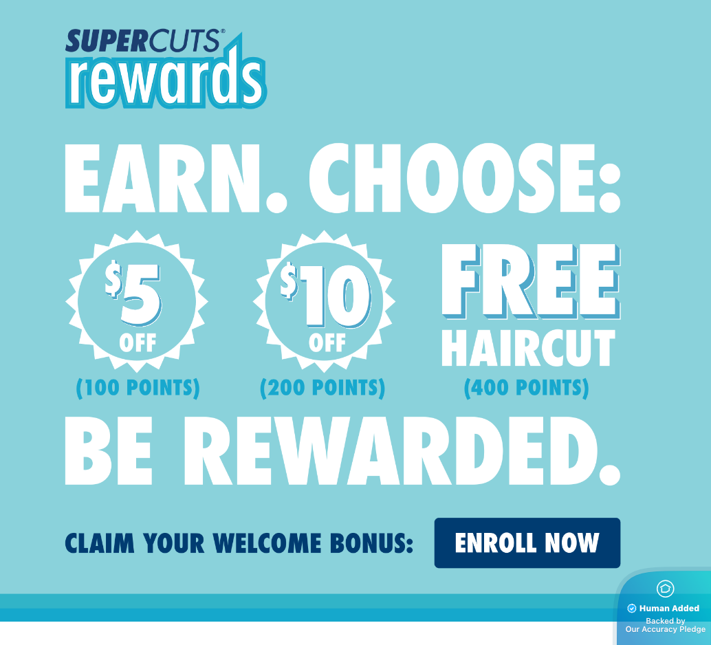 1 Supercuts Offers & Deals: Verified Savings in Oct 25
